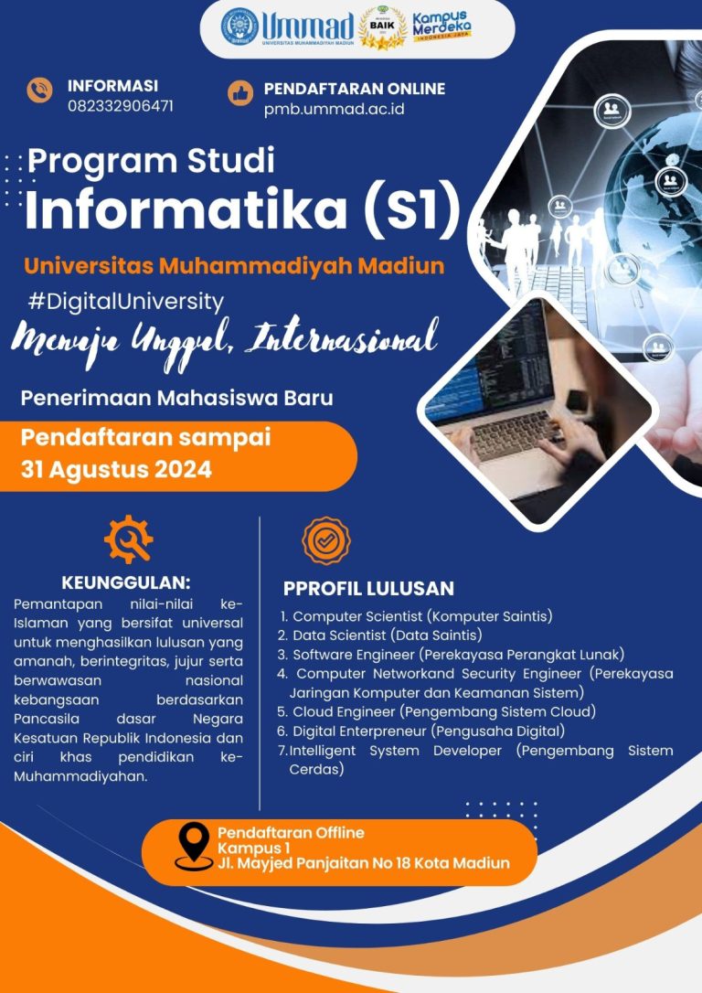 UNIVERSITAS MUHAMMADIYAH MADIUN – Dari Umat, Oleh UMMAD, Untuk Umat