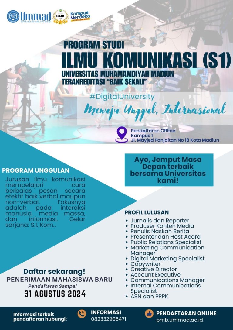 UNIVERSITAS MUHAMMADIYAH MADIUN – Dari Umat, Oleh UMMAD, Untuk Umat